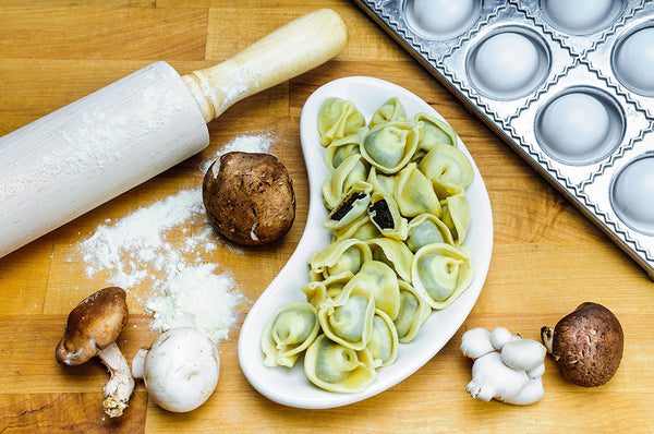 Mushroom Large Tortelloni - 12 oz. - Pappardelle's Pasta